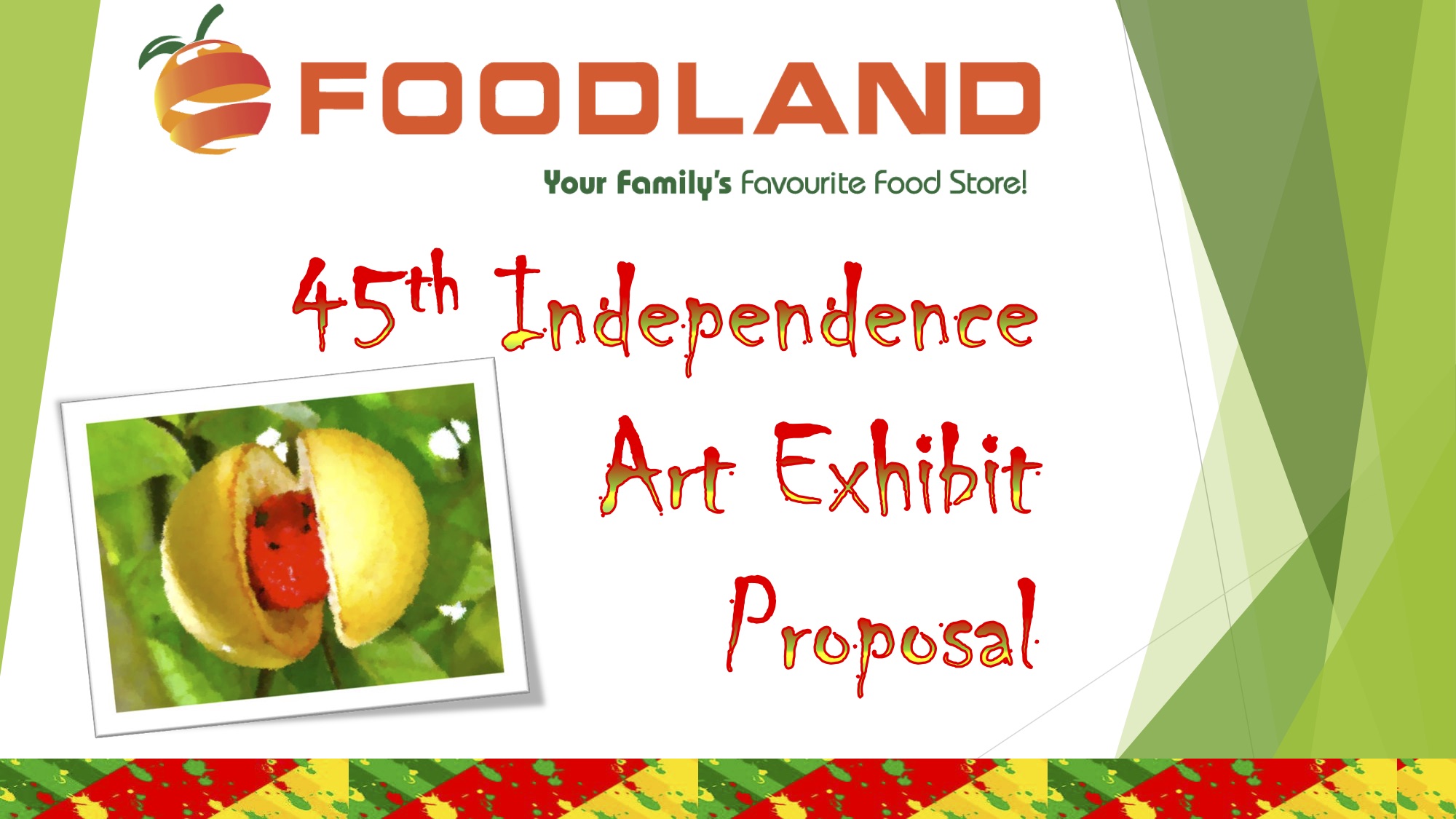 Call to Artists: Foodland Exhibits